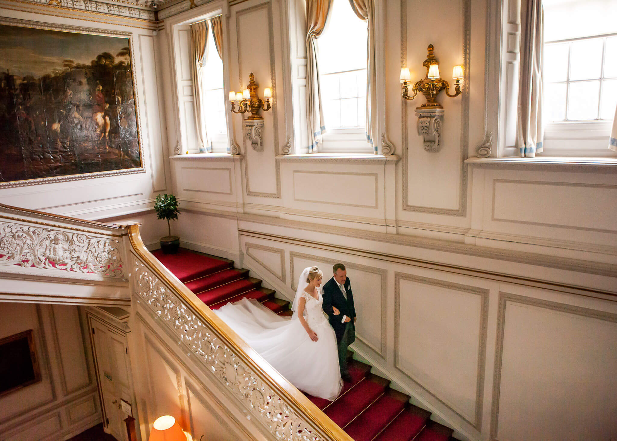 Knowsley Hall Wedding Photography – Mark & Rebecca